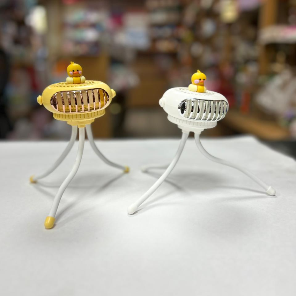 GBR-D902-2 THREE SPEED FANCY FAN WITH LIGHT & USB CHARGING