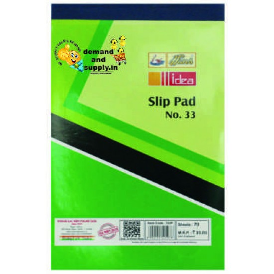 Hans Idea Writing Pad No.33 70Sheets