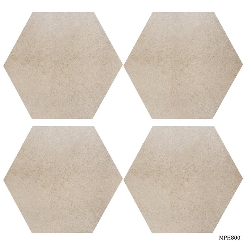 MDF Plate Hexagon 8X8 4MM 4 Pics MPH800(JG)