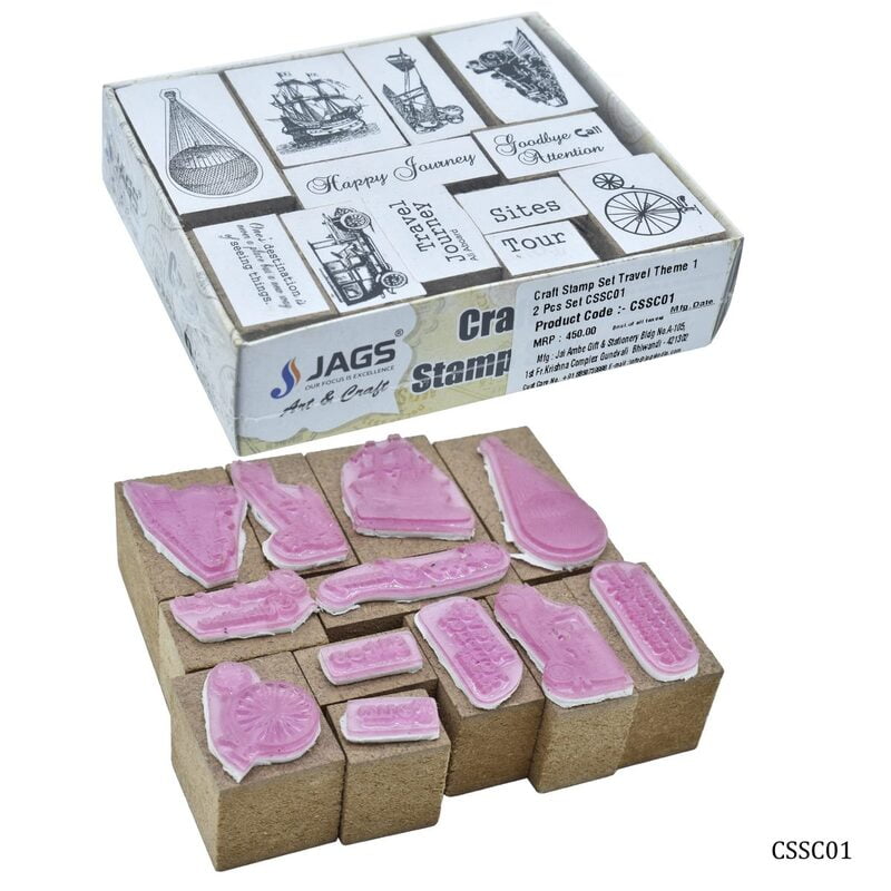Craft Stamp Set Travel Theme CSSC01(JG)