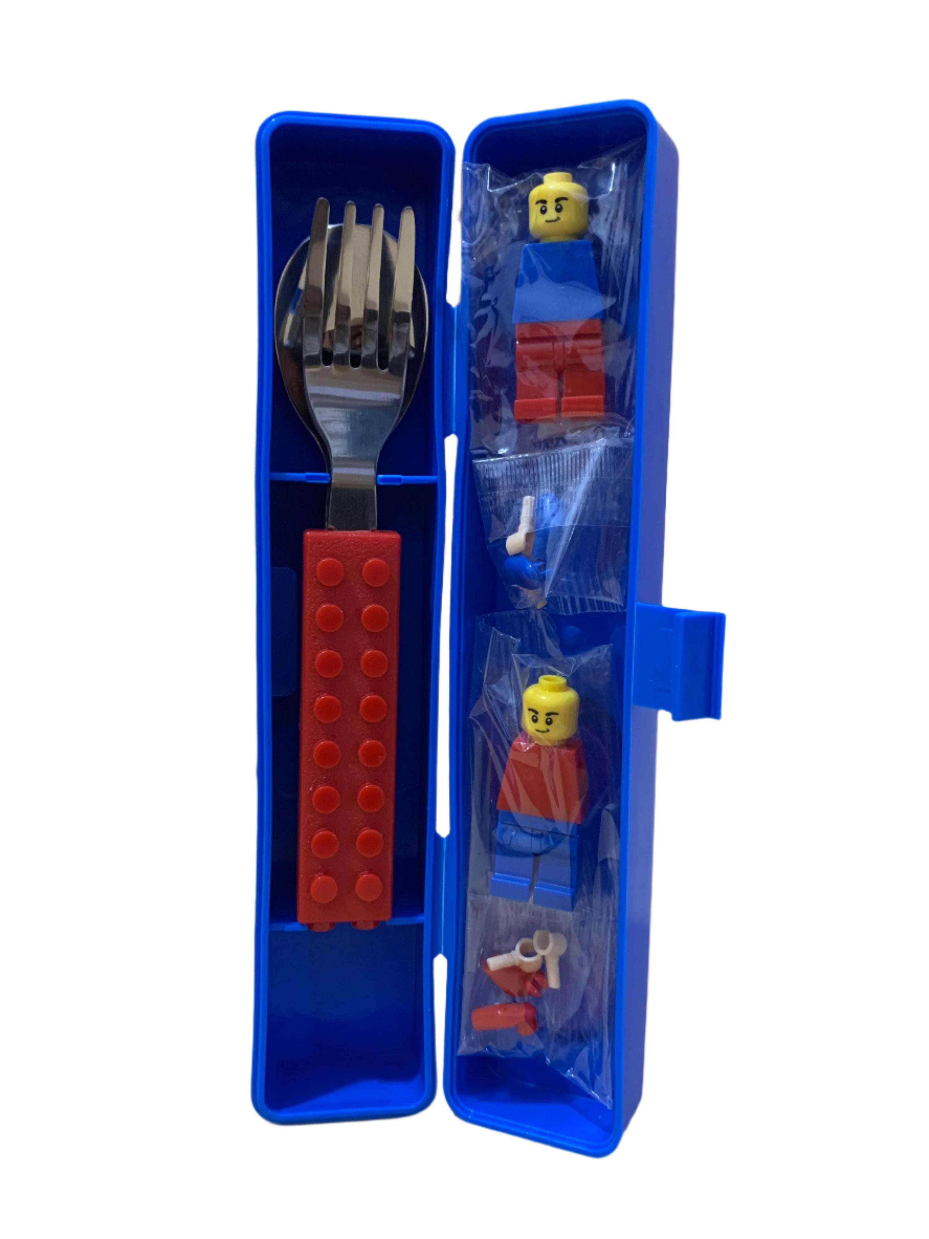 Lego Block Spoon & Fork Set for kids