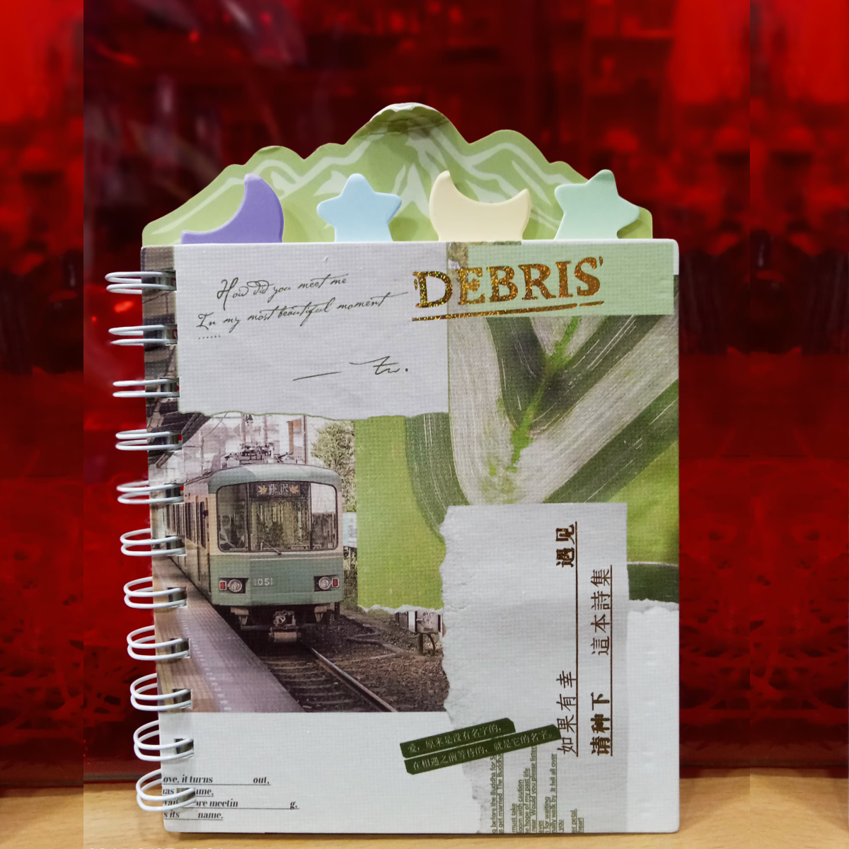 GBT-3756 Mix Design Spiral Fancy Diary (NV)